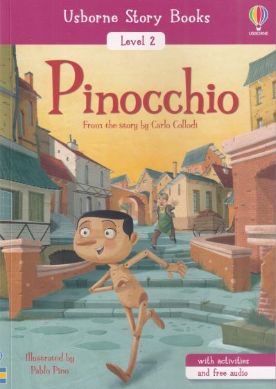 Pinocchio Retold by Mairi Mackinnon, Pablo Pino (Illustrator) (Usborne